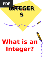Integer Rules Chart | PDF | Multiplication | Arithmetic