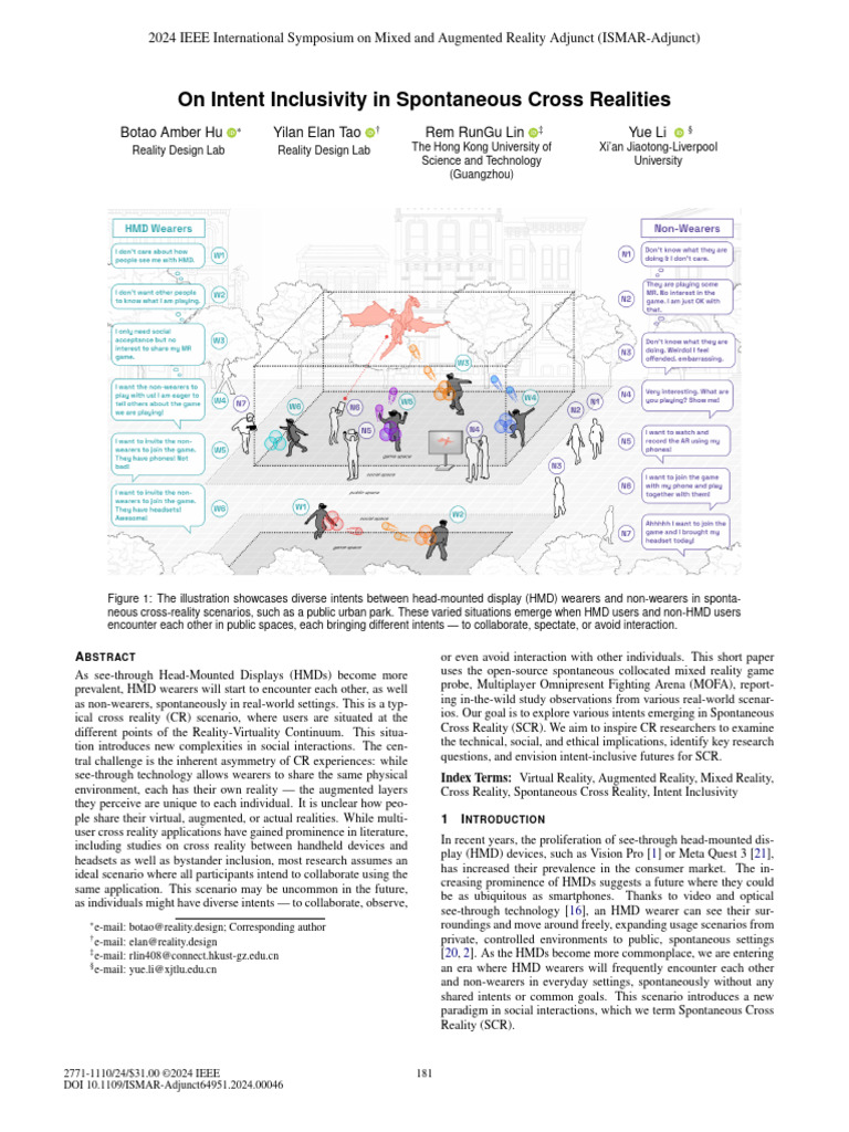 069100a181 | PDF | Virtual Reality | Mixed Reality