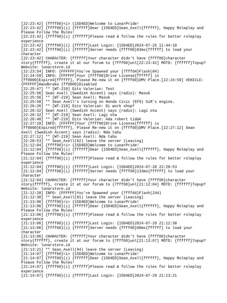 Sean Axell | PDF | Transport | Car