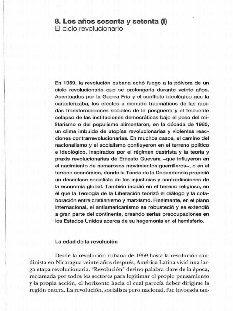 Revoluciones en América Latina: 1959-1979 | PDF | marxismo | Cuba