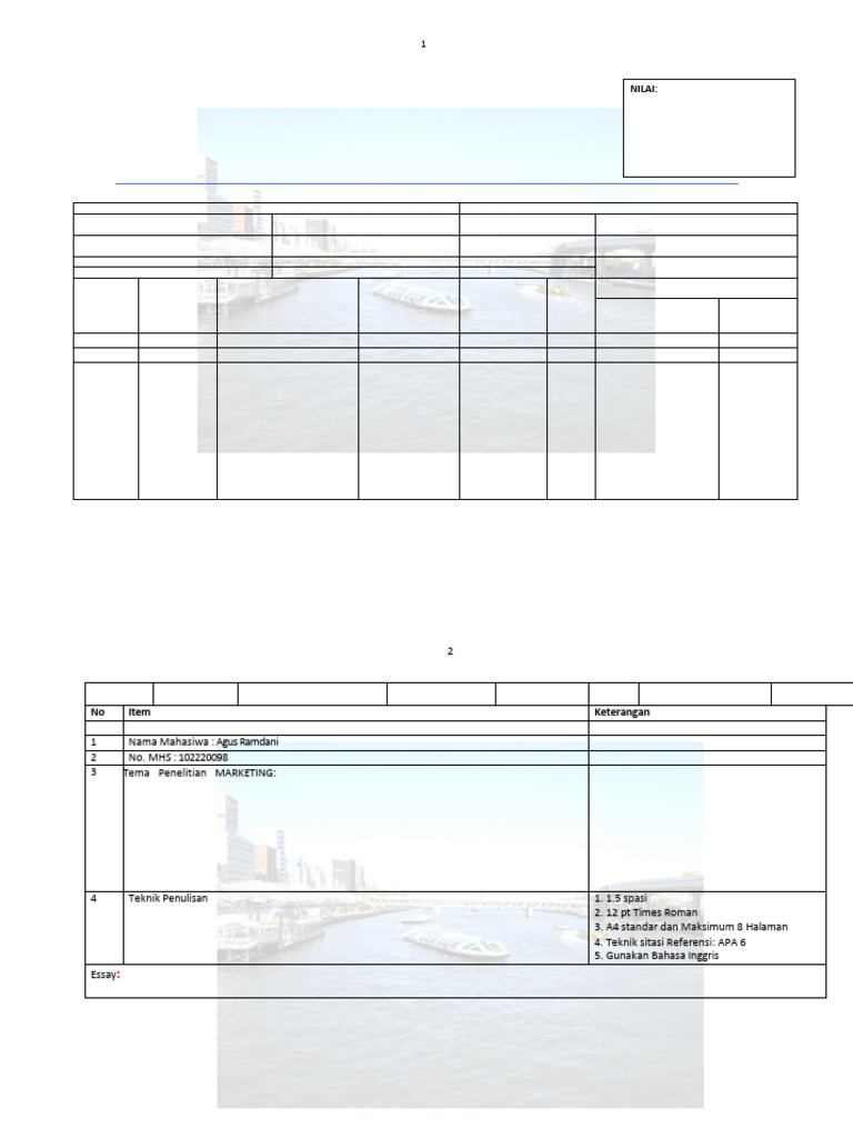 Agus Ramdani 102220098 Modul Praktikum 03 Metodologi Penelitian | PDF