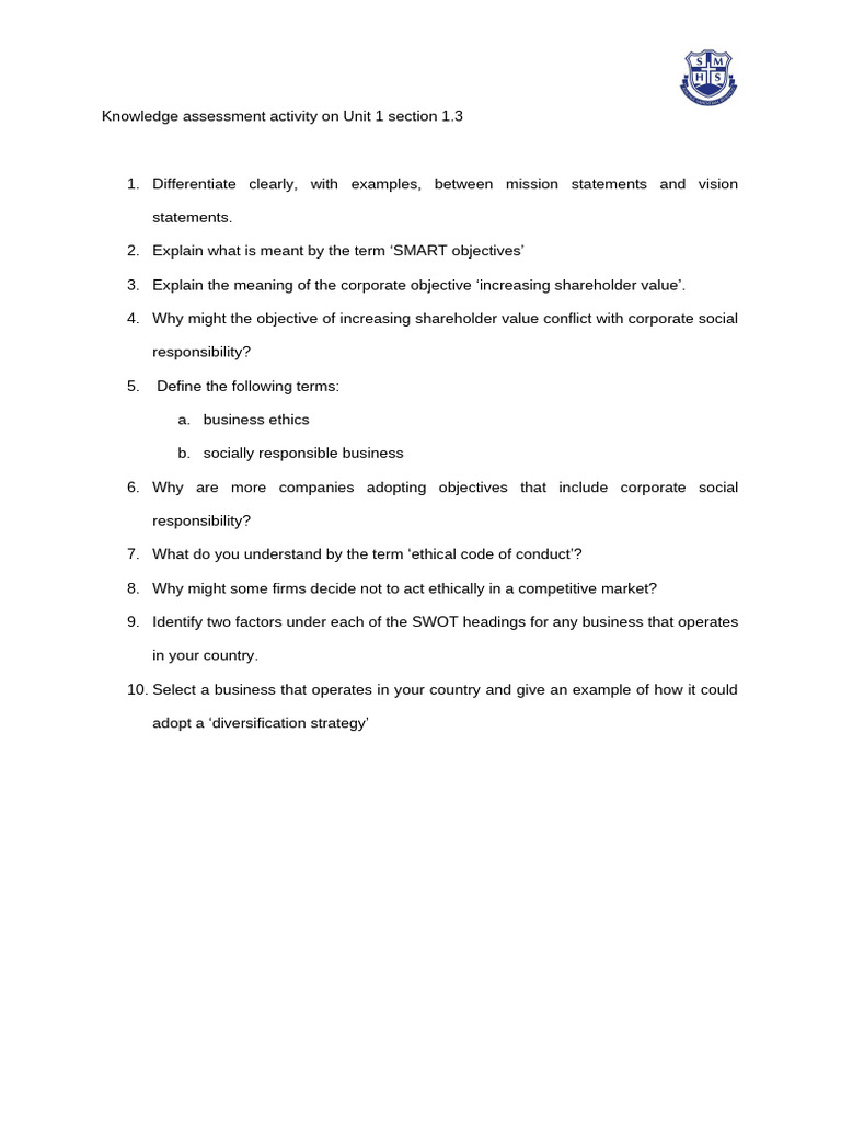 Section 1.3 Activity | PDF