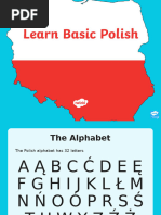 First Polish Reader Chapter 01 | PDF