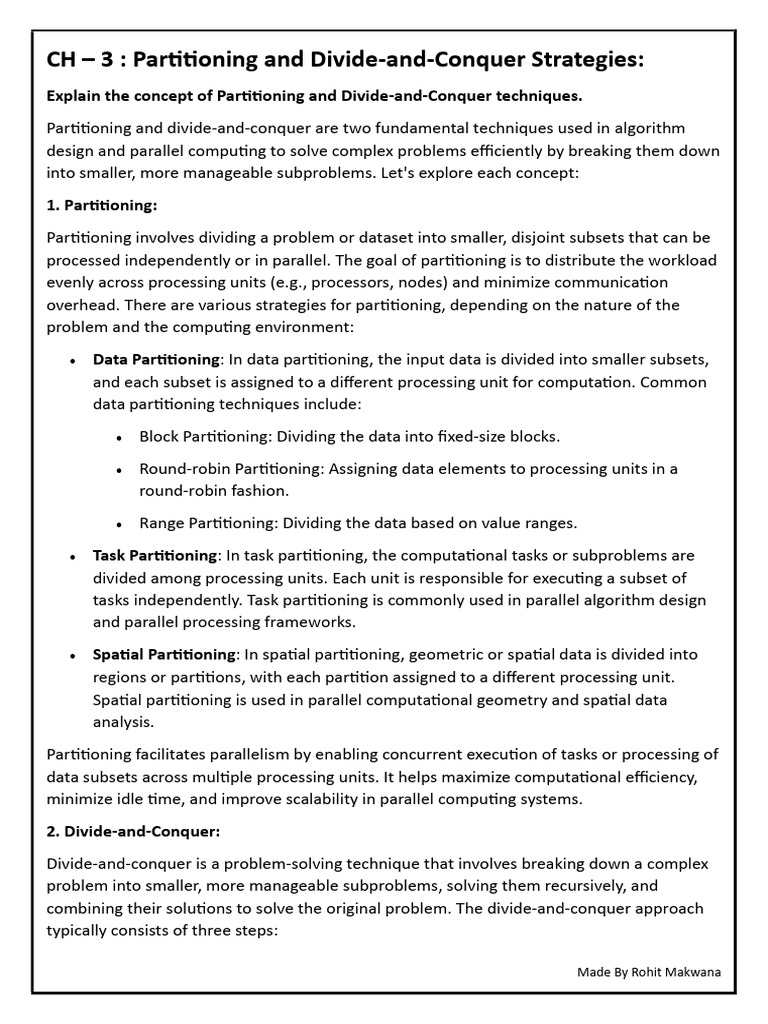CH -3 DPC | PDF | Algorithms | Theoretical Computer Science