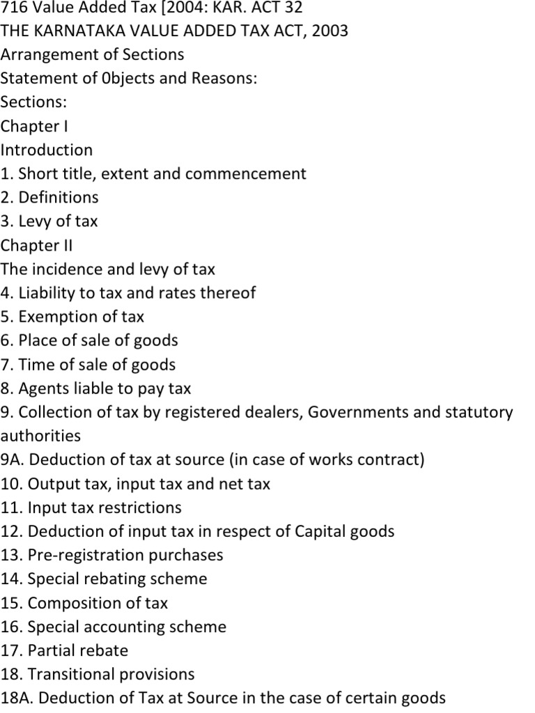Kvat Rules | PDF | Value Added Tax | Taxes