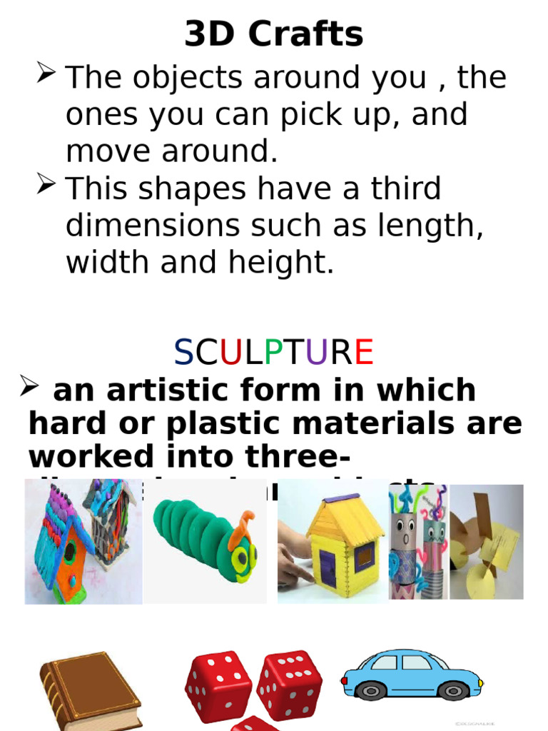 3D Crafts | PDF