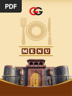 TDH Menu Oct 23B | PDF | Indian Cuisine | Food And Drink Preparation