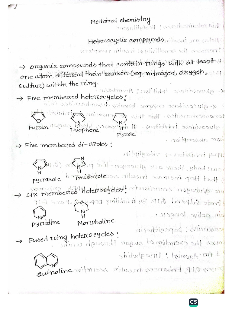 Heterocyclic Compounds | PDF