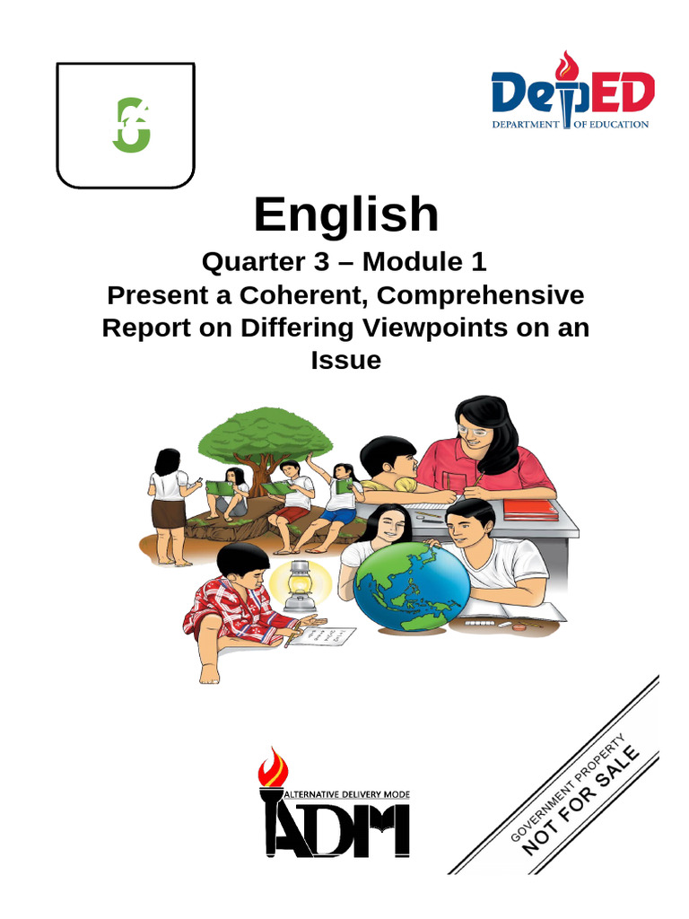1.-ENG6 Q3 Module-1 Mrs.-Nambatac | PDF | Learning | Cognition