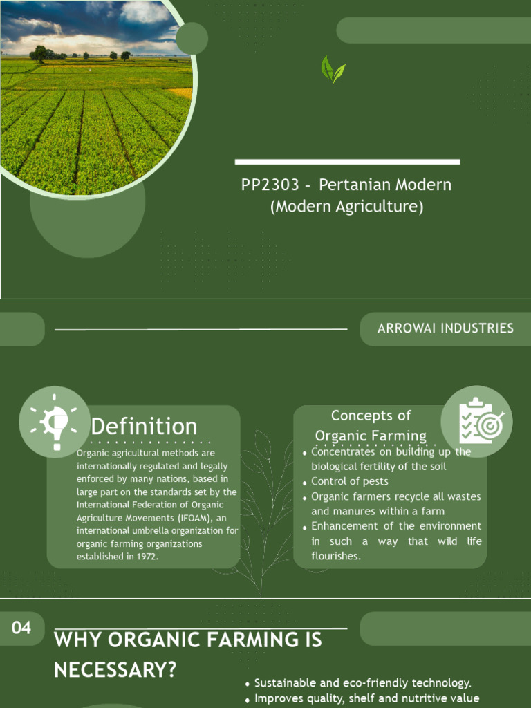 Modul 04 - Organic Farming | PDF | Organic Farming | Agriculture