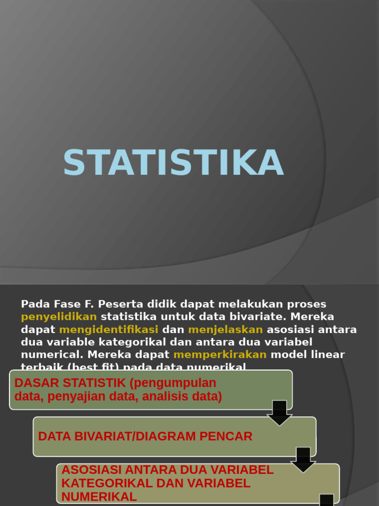 STATISTIKA 1 | PDF