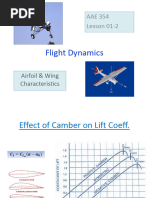 Mean Aerodynamic Chord Overview | PDF | Aerodynamics | Flight