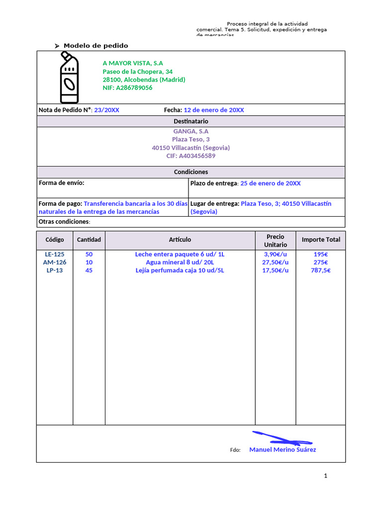 Modelos de documentos (27) | PDF | Contabilidad | Documentos empresariales