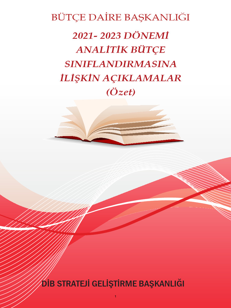 2021-2023_Analitik_Butce_Siniflandirmasina_Iliskin_Rehber | PDF