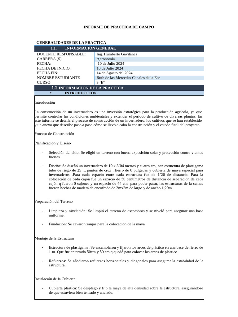 Proyecto Terminado Ruth Canales | PDF | Agricultura | Suelo