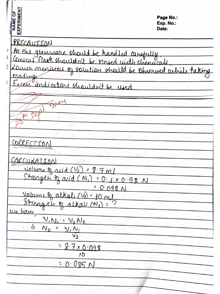Titration of Na2CO3 With HCL | PDF