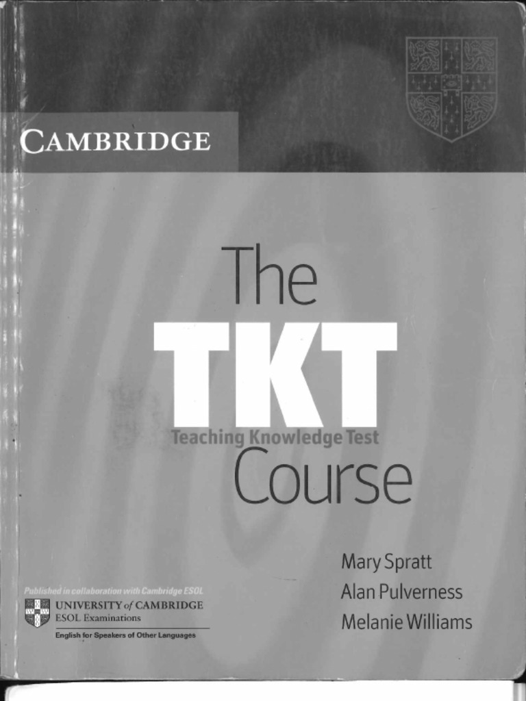 The TKT Course | PDF