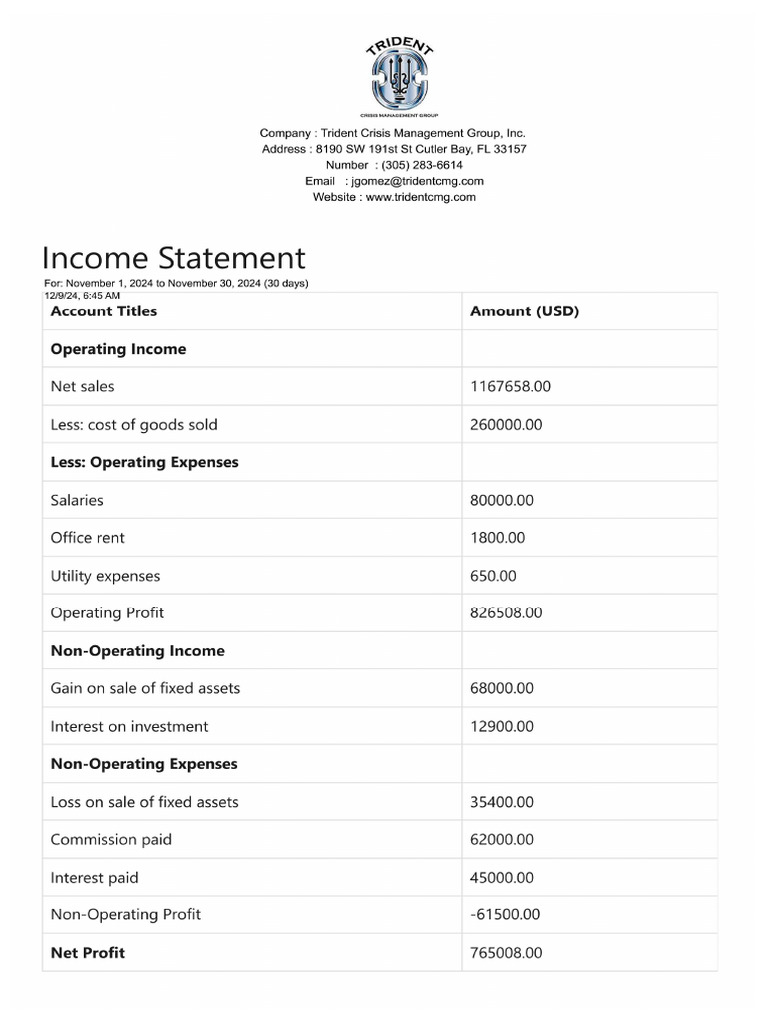 Financial Information | PDF