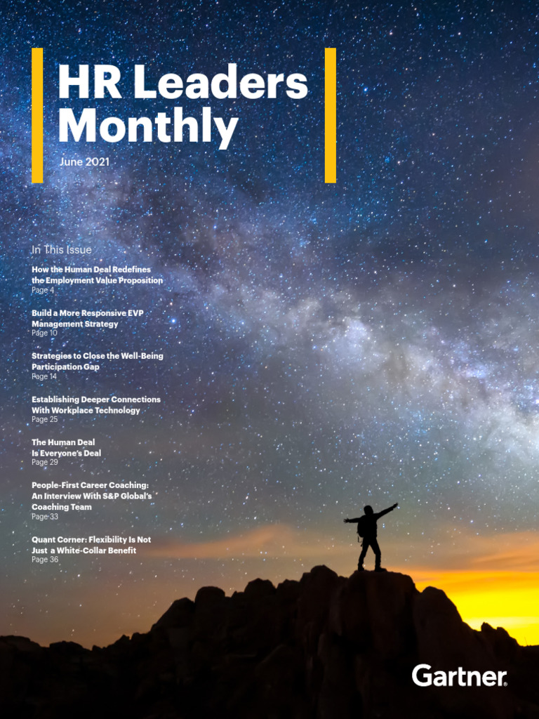 HR Leaders Monthly Magazine June | PDF | Employment | Mental Health