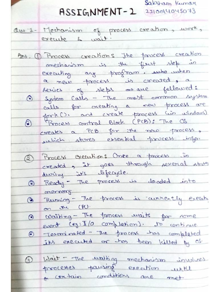 2210014045073 Assignment-2 SAKSHAM KUMAR | PDF