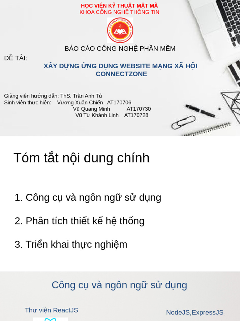 Xây D NG NG D NG Website M NG Xã H I | PDF