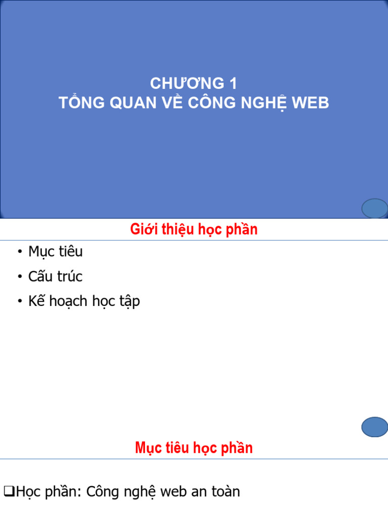 Bai 1. Tong Quan Ve Cong Nghe Web | PDF
