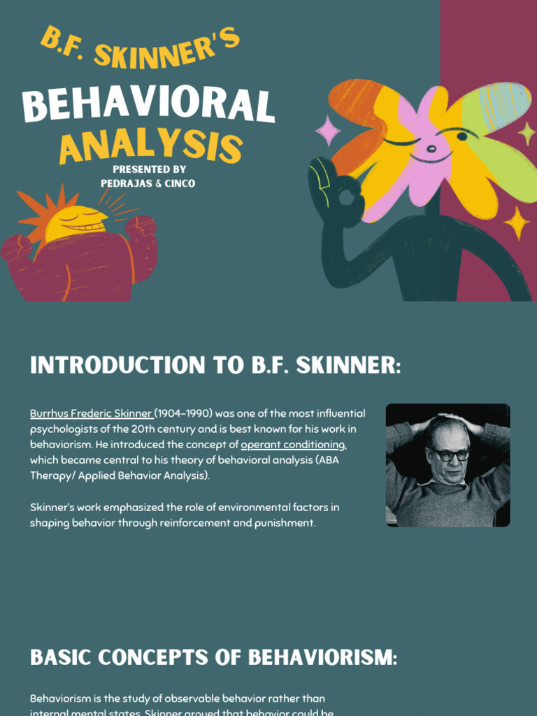 B.F. Skinner Pedrajas Cinco | PDF | Reinforcement | Behaviorism
