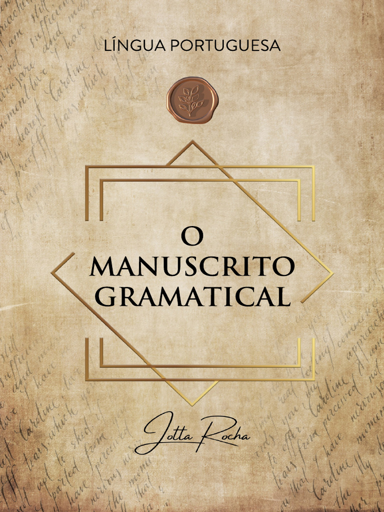 O Manuscrito PDF para Impressa o | PDF | Substantivo | Pronome