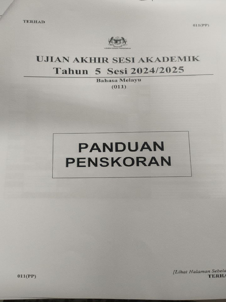 skema-uasa-bm-t5 | PDF