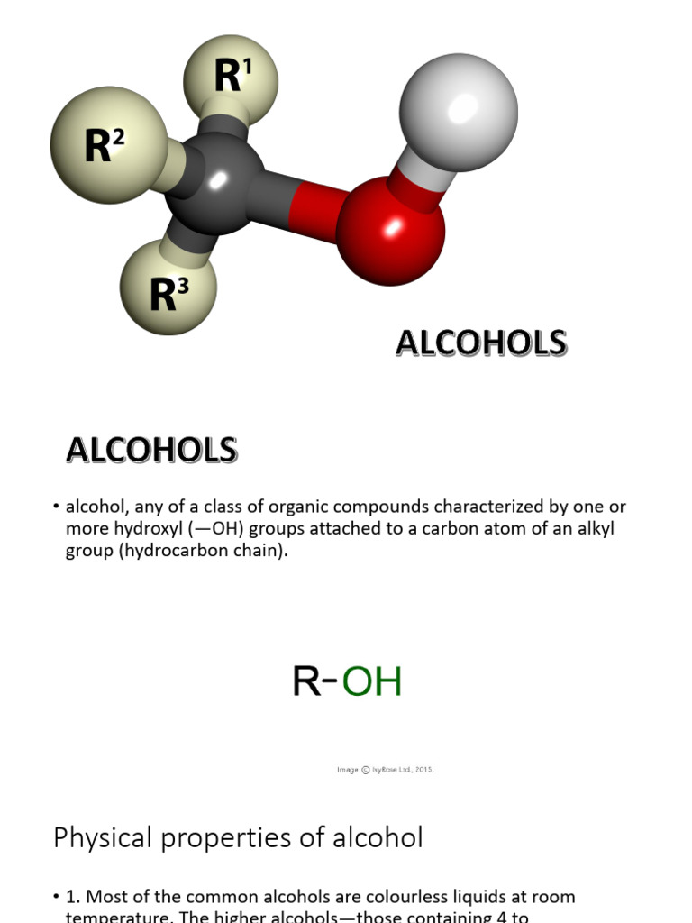 Comprehensive Guide to Alcohols | PDF | Alkane | Organic Chemistry