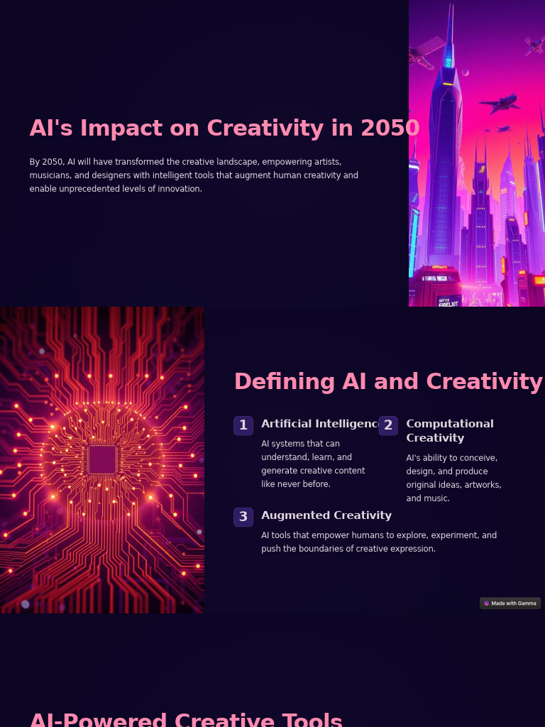 AIs Impact on Creativity in 2050 | PDF | Artificial Intelligence ...