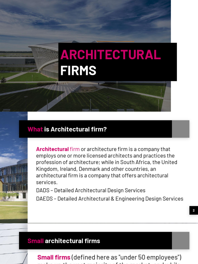 Small Architectural Firms MFB | PDF | Specification (Technical Standard) | Architect
