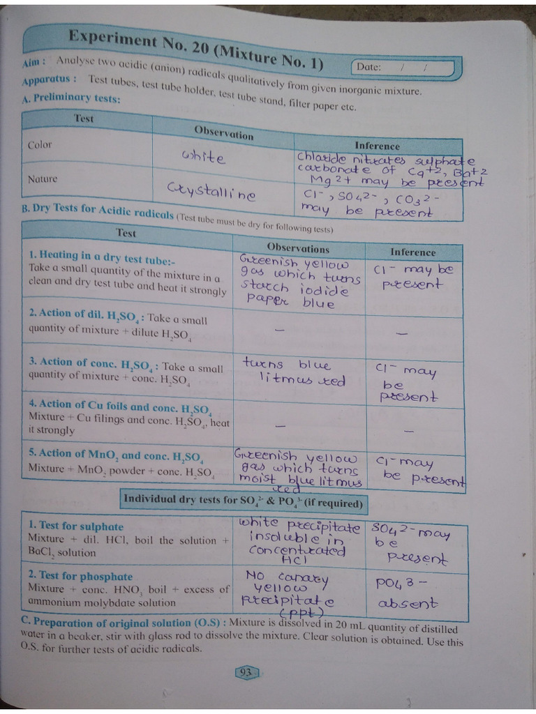 experiment no 20,21,22 (mixture) | PDF