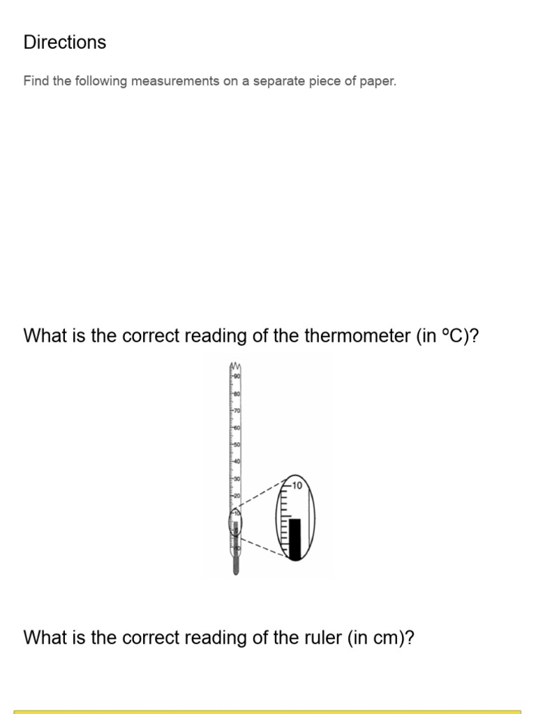Measurement Homework | PDF