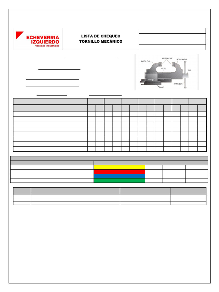 EIM-LCR-016-368 Tornillo Mecánico Rev. 0 | PDF