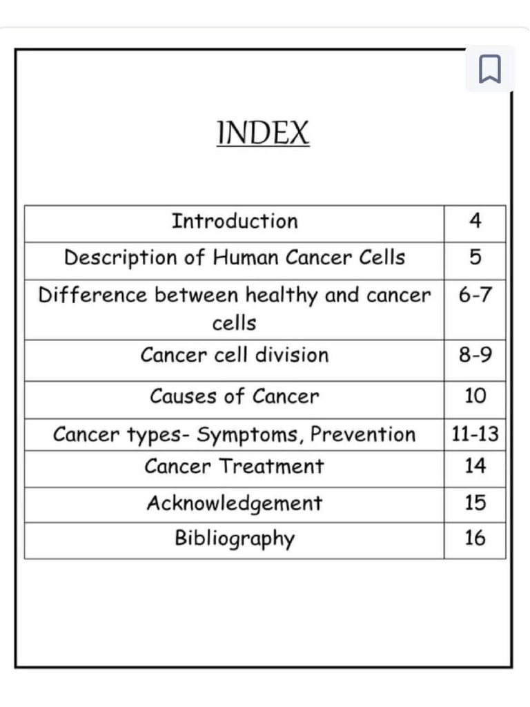 FINAL PROJECTS Cancer | PDF
