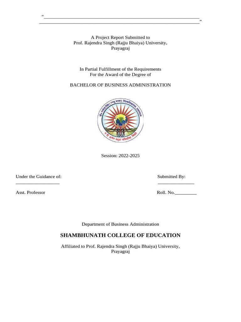 Astha Yadav Project Report | PDF