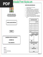 Mechanical Draughting N4-QUESTION PAPER | PDF