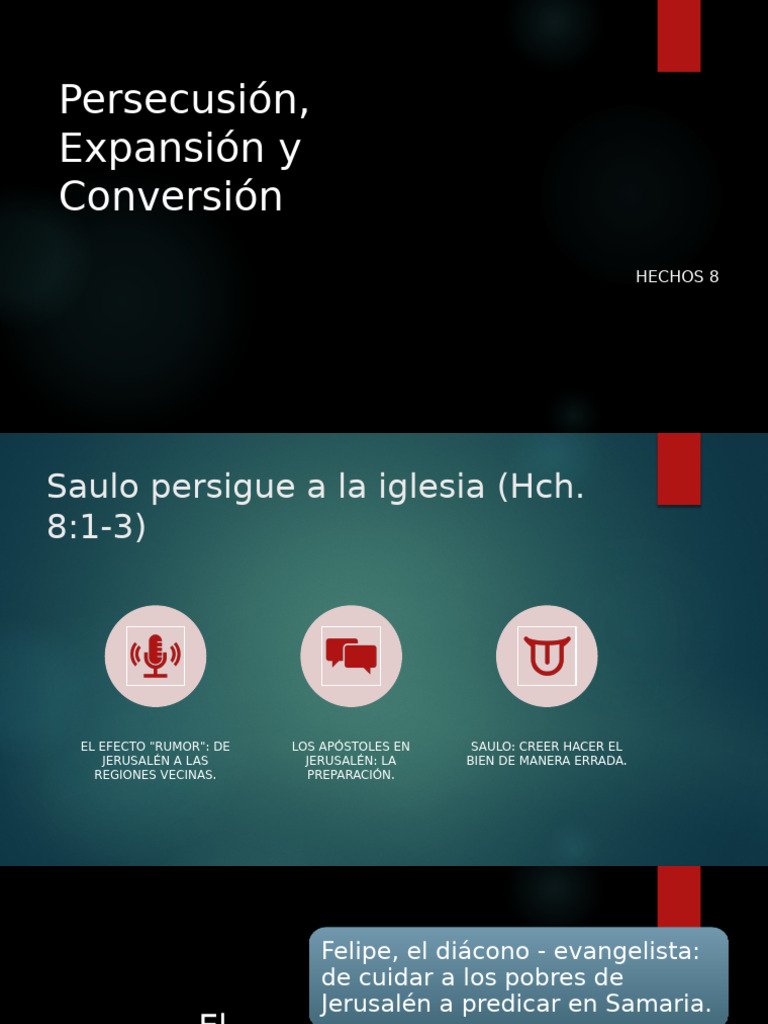 HECHOS 8 | PDF | Jesús | Samaria