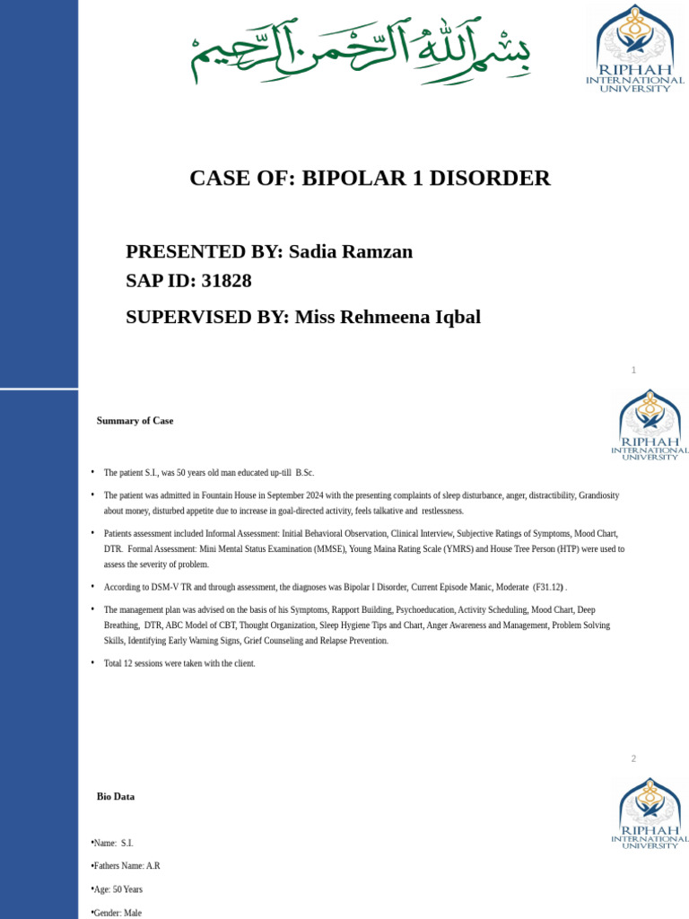 Final Case Presentation | PDF | Emotions | Causes Of Death