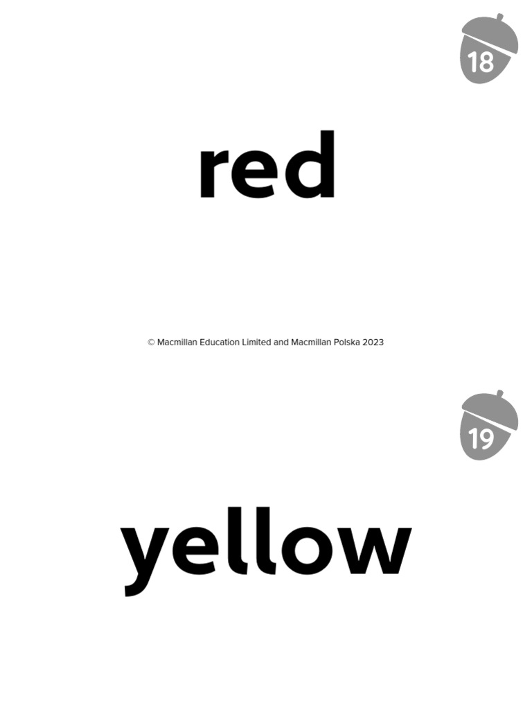 1680121224 Kids Can Starter Word Cards U1-2 | PDF