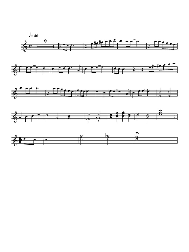 Yesterday Parte - Alto Sax | PDF