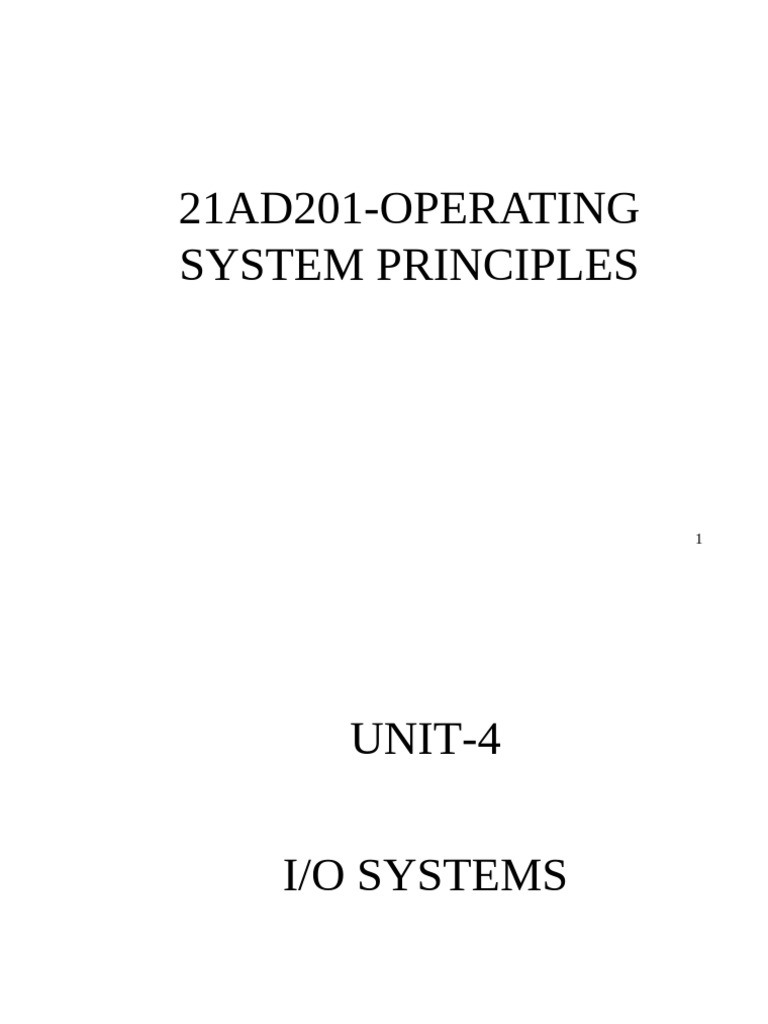 UNIT-4 | PDF | File System | Computer File