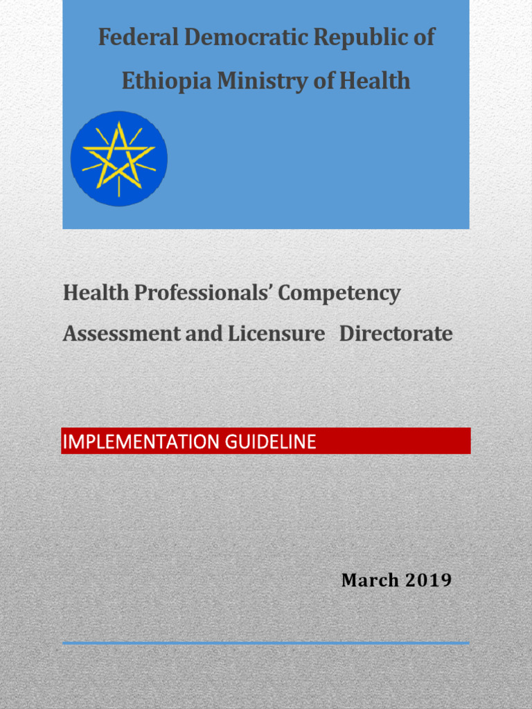 Implementation Guideline | PDF | Educational Assessment | Multiple Choice