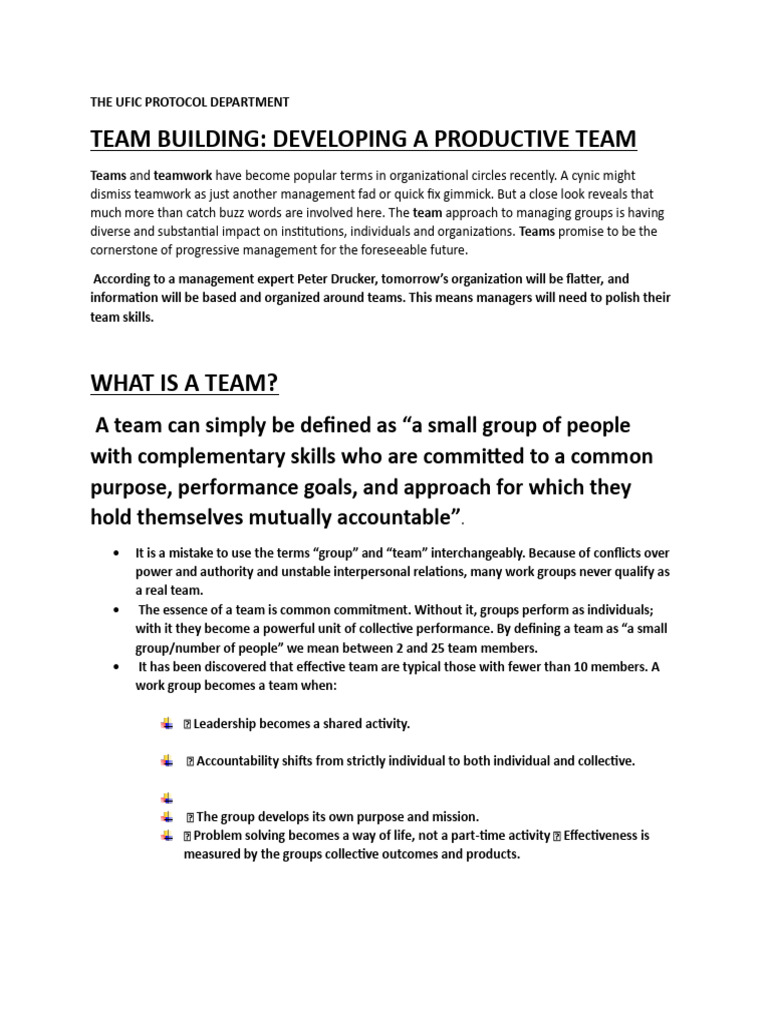 The Ufic Protocol Department | PDF | Business | Social Psychology