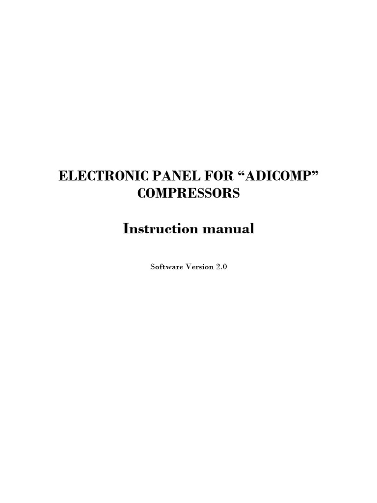 Scheda Elettronica - M06 - Ing - Adicomp | PDF | Pressure Measurement | Manufactured Goods