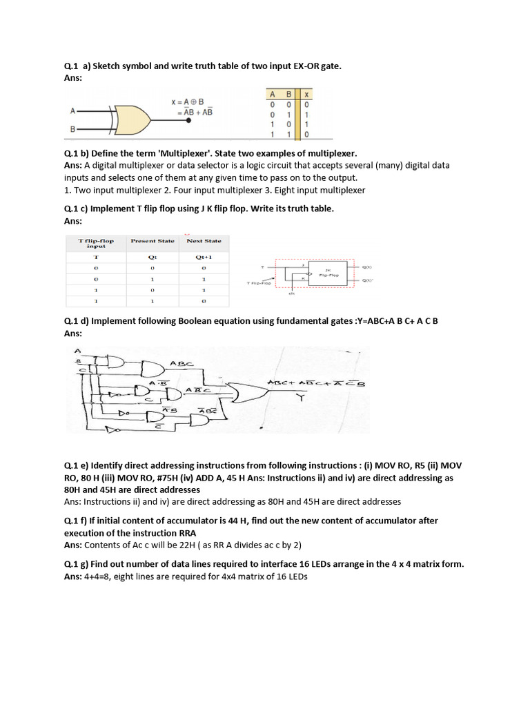 321654 (2) | PDF | Logic Gate | Electronic Circuits