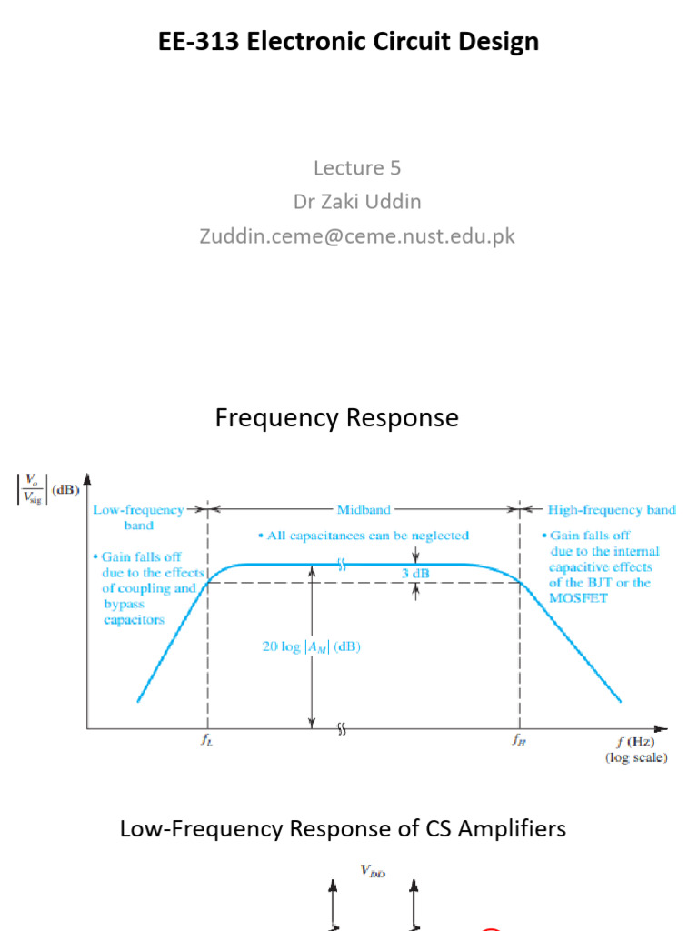 Lecture-5-ECD-DE44 MTS | PDF | Amplifier | Electronic Engineering