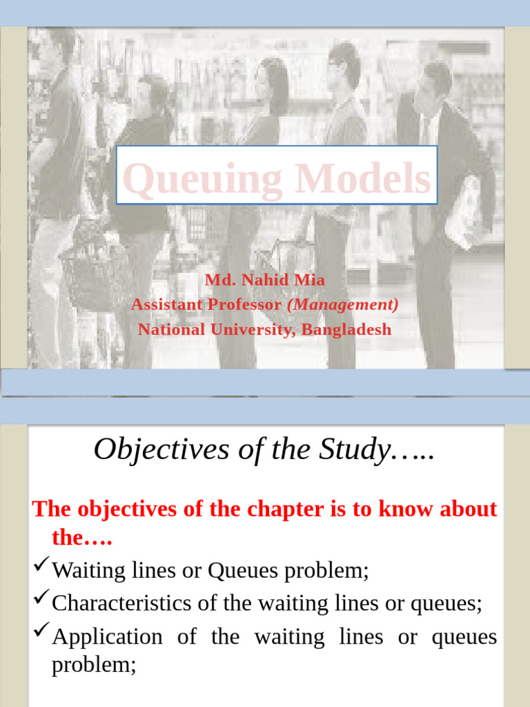 Queuing Models | PDF | Applied Mathematics