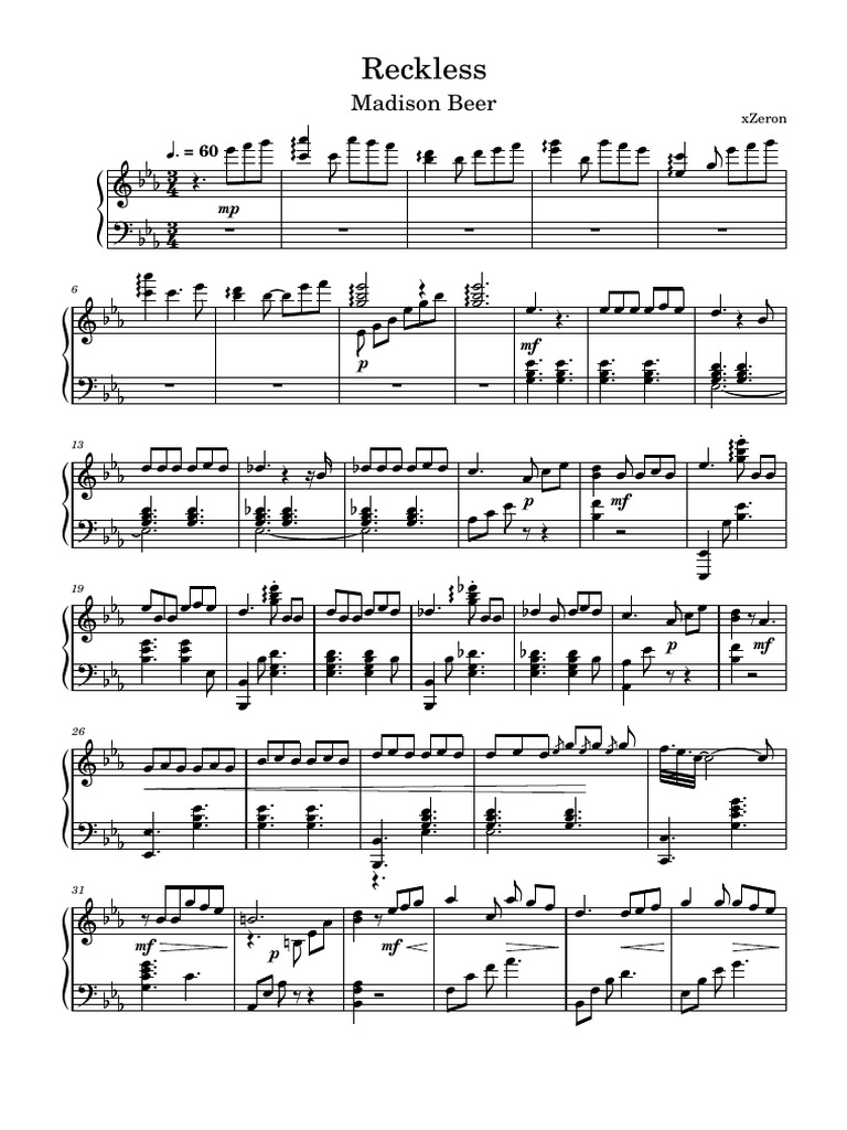 Reckless_-_Madison_Beer | PDF